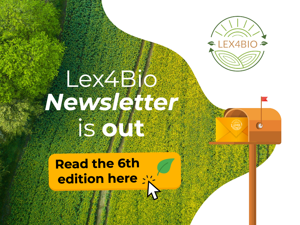 LEX4BIO Newsletter #6 is out! - Lex4Bio